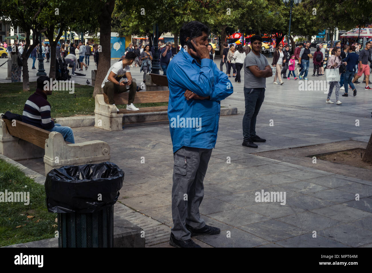 Man busy hi-res stock photography and images - Alamy