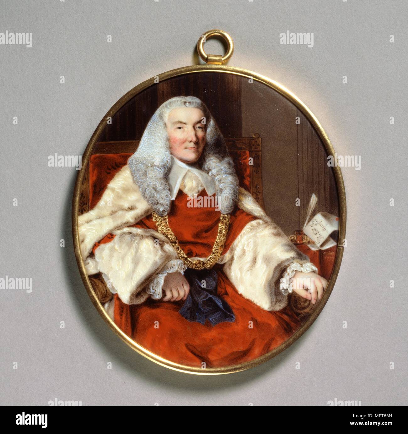 Portrait of Sir William Murray, 1st Earl of Mansfield, 18th century ...