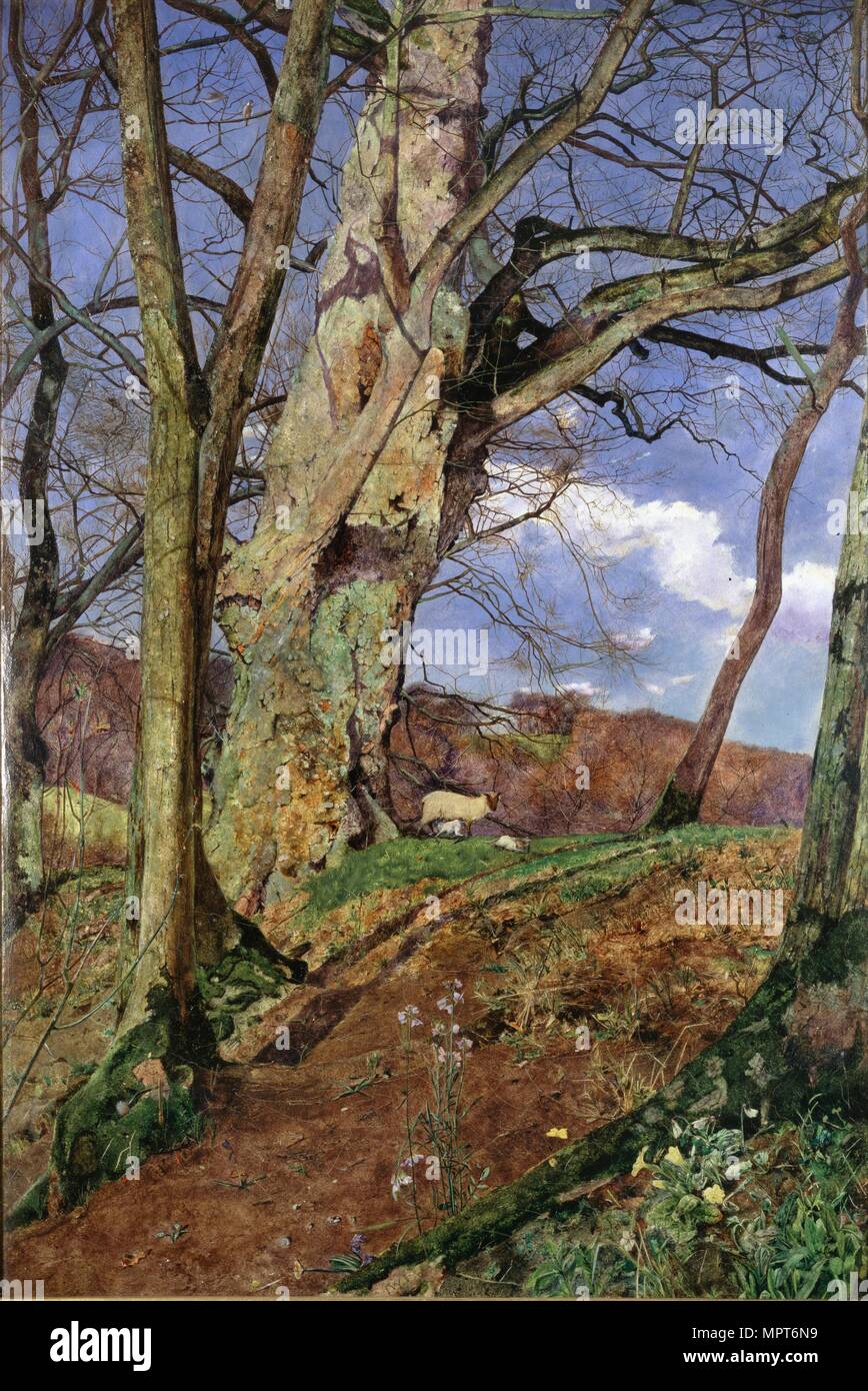 John william inchbold study in march hi-res stock photography and ...