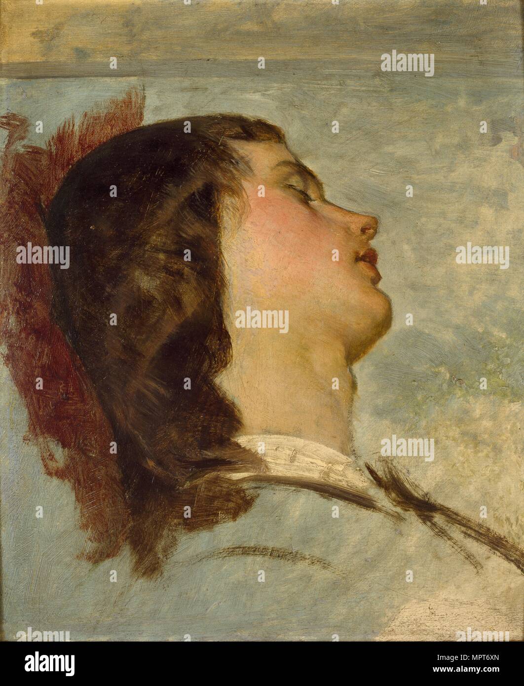 Preparatory Study for 'The Travelling Companions', pre 1862. Artist ...