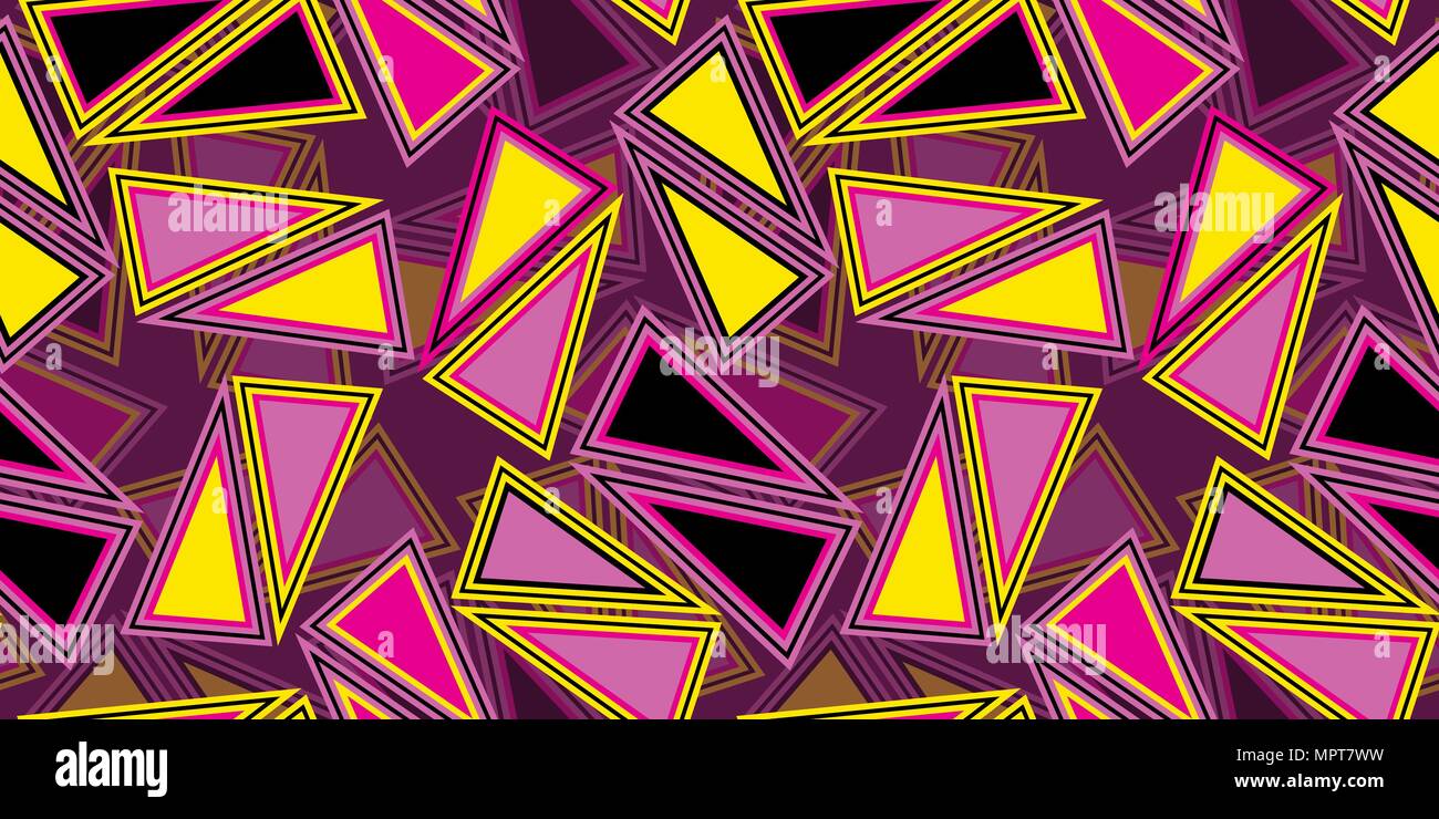 Seamless repeating background from triangles Stock Vector Image & Art ...