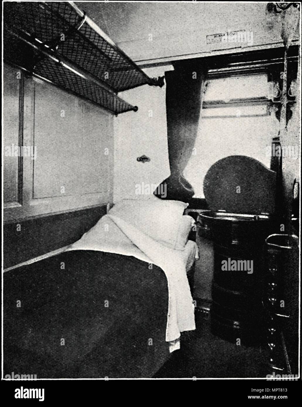 'A Sleeping Berth on the Night Scotsman, London & North Eastern Railway ...