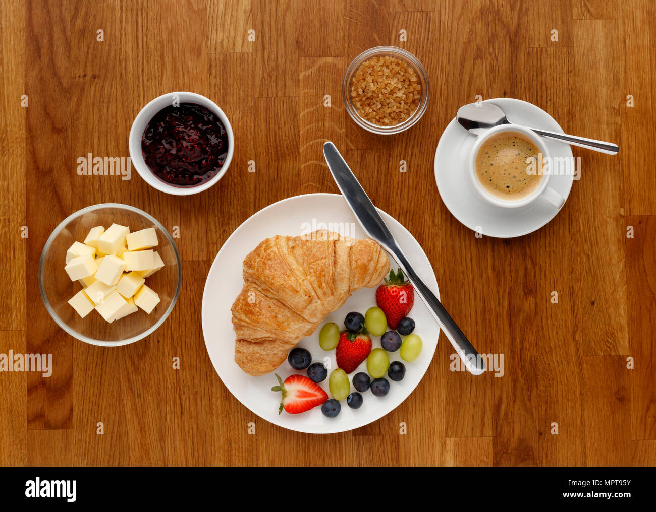 Continental breakfast hi-res stock photography and images - Alamy