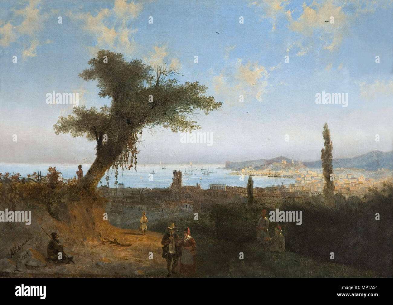 Old Feodosia, 1839 Stock Photo - Alamy