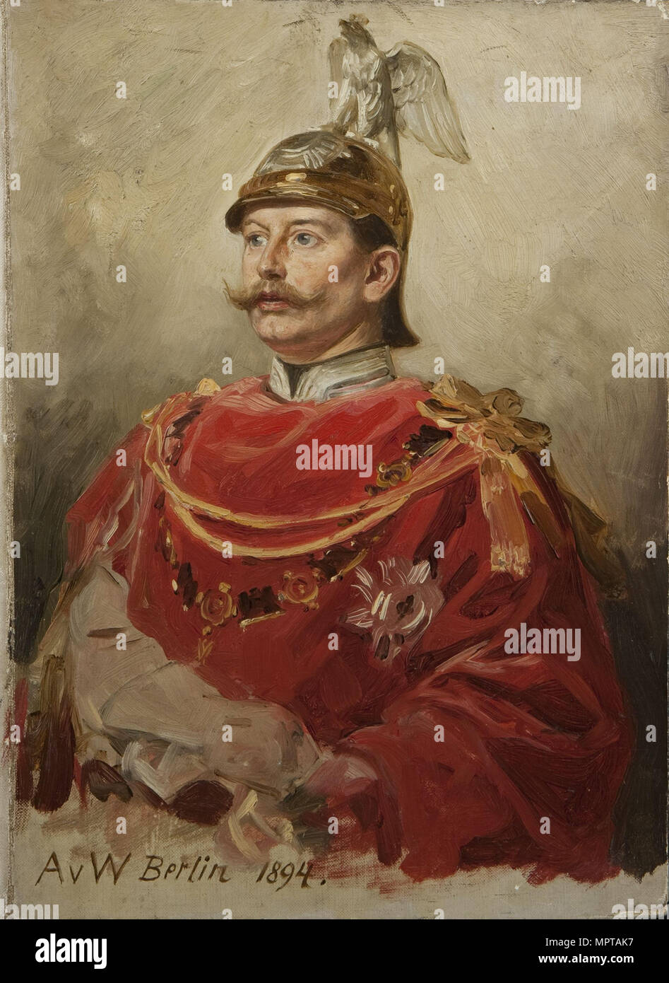 Painting by anton von werner hi-res stock photography and images - Alamy