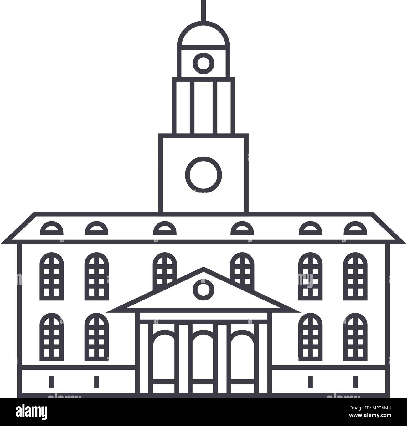 University Building Vector