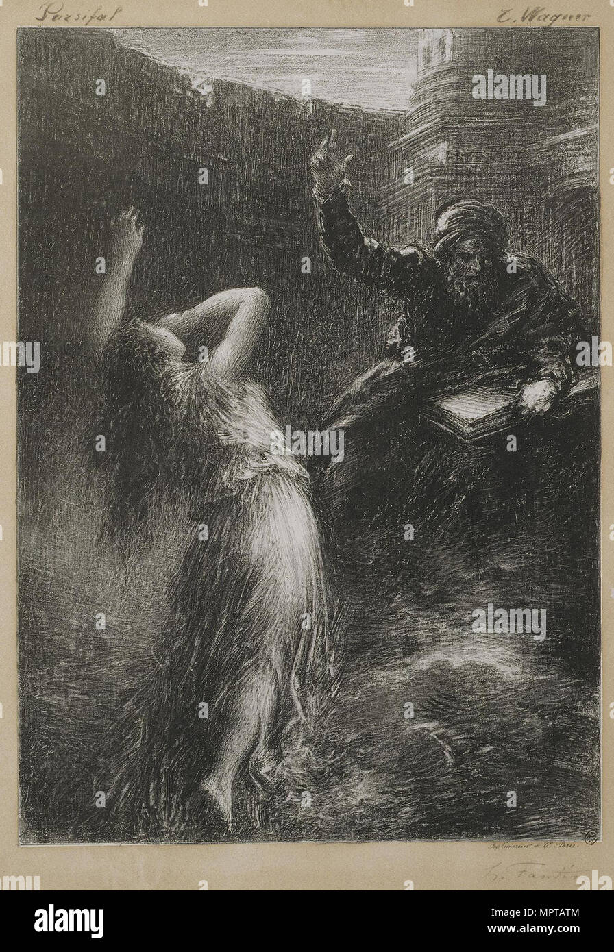 Parsifal, Act II: The Evocation of Kundry Stock Photo - Alamy