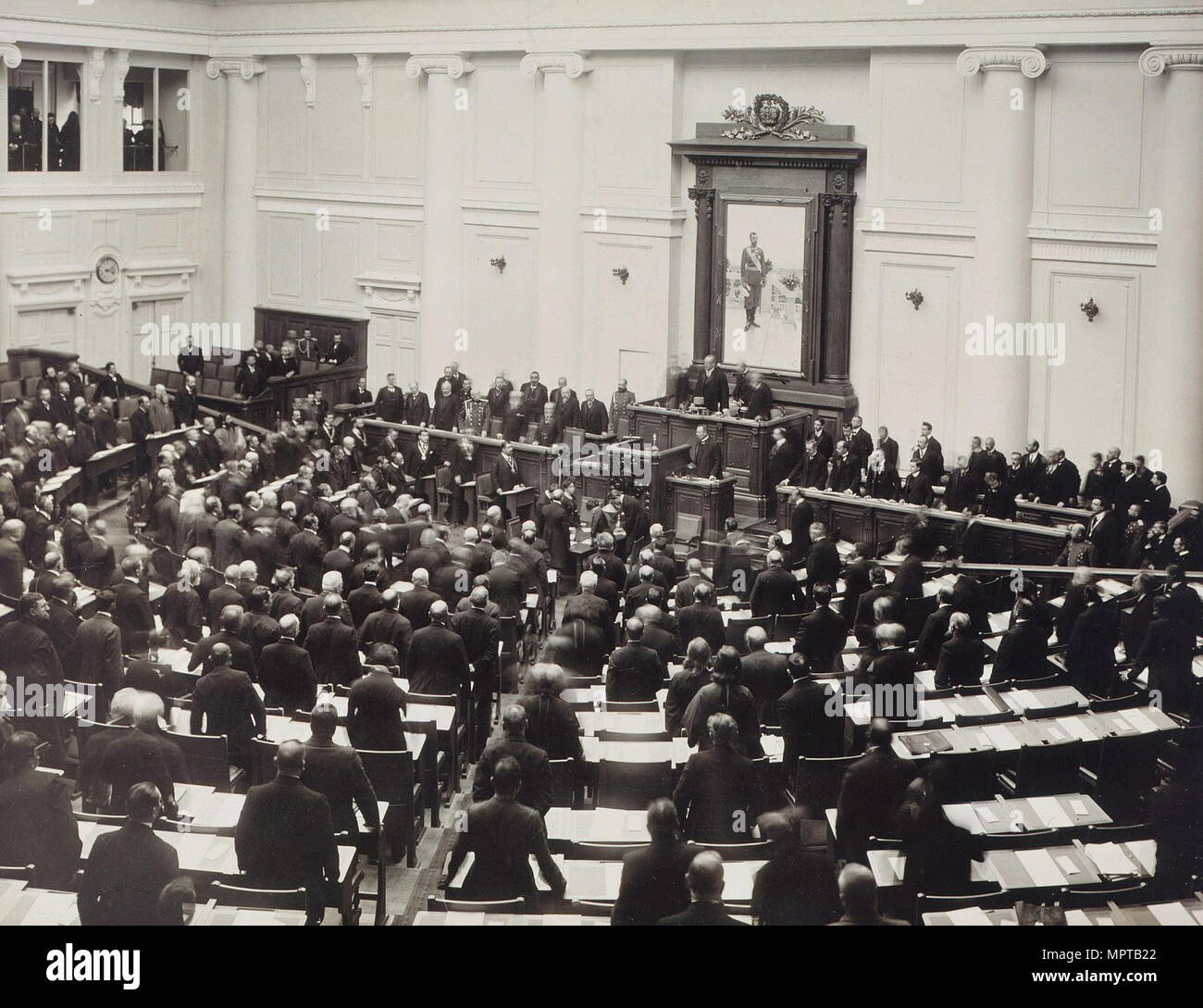 Imperial duma in session 1911 hi-res stock photography and images - Alamy