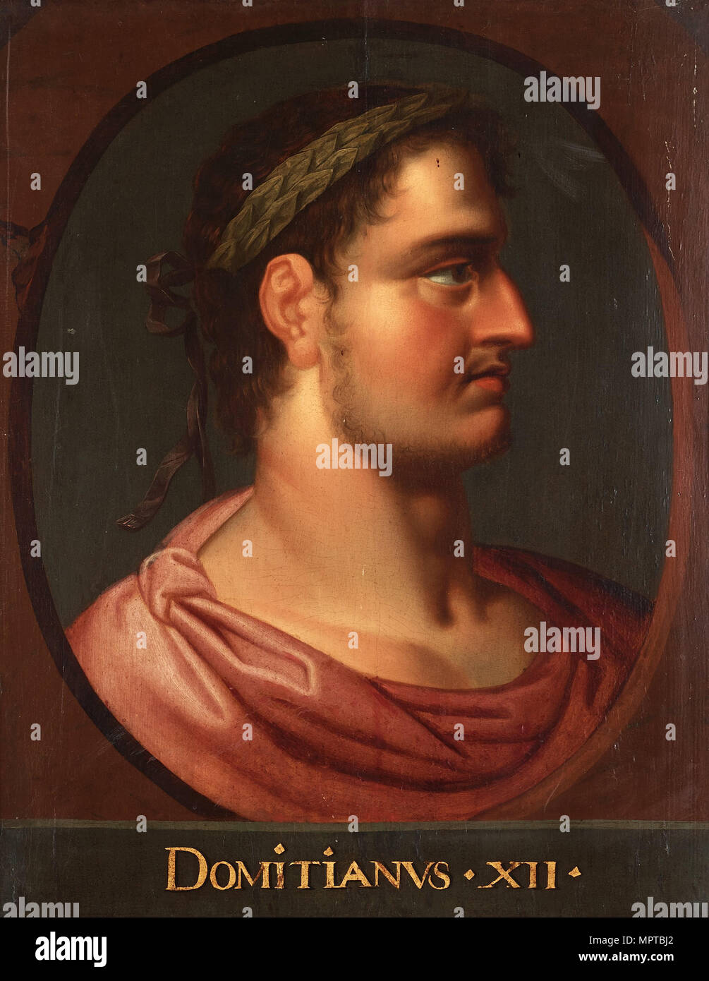 Emperor Domitian Stock Photo - Alamy