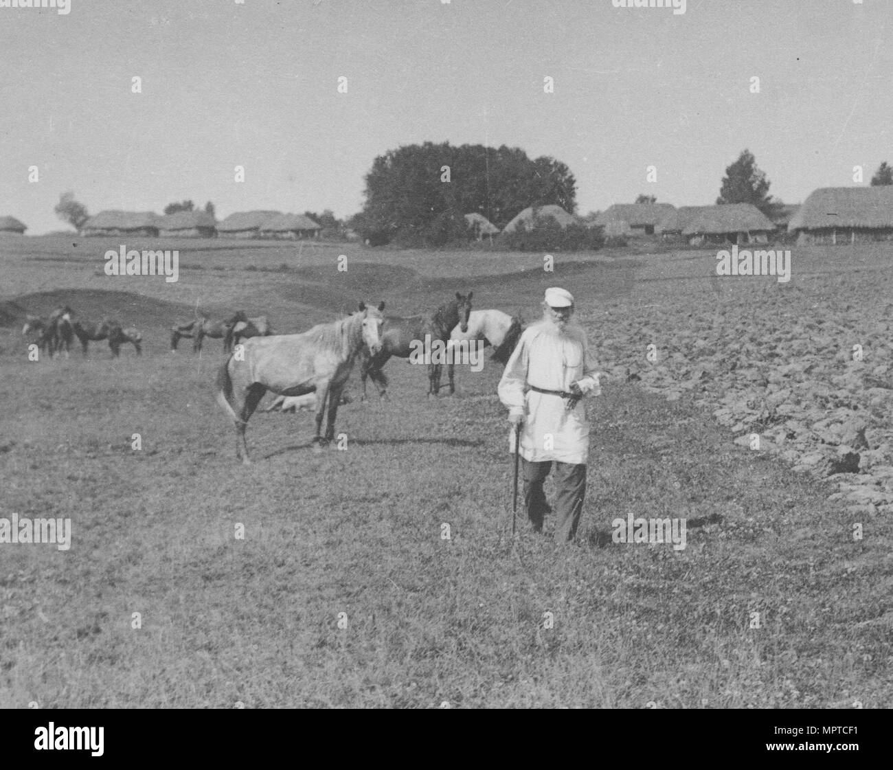 Count leo tolstoy Black and White Stock Photos & Images - Alamy