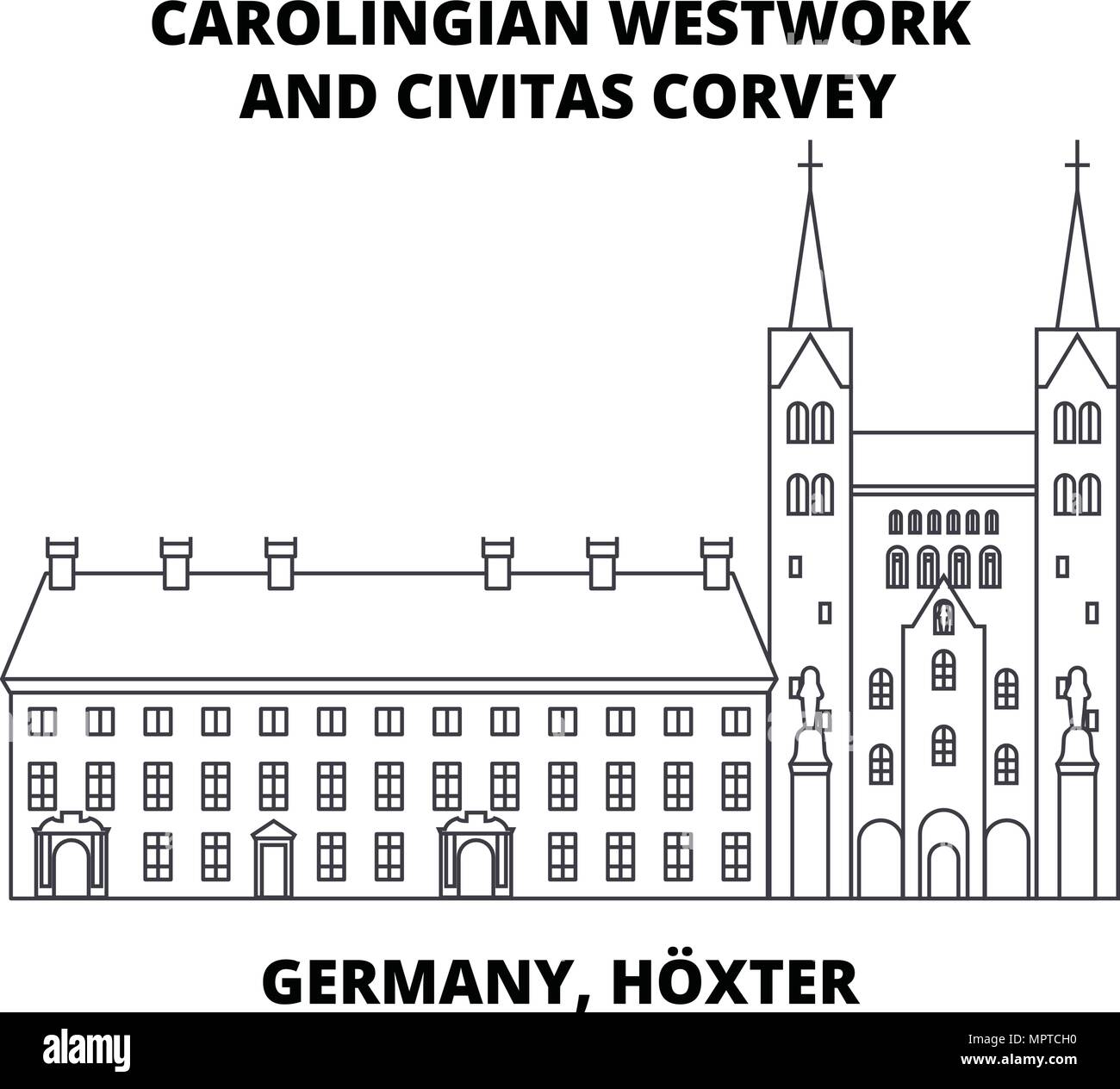 Hoexter carolingian Stock Vector Images - Alamy