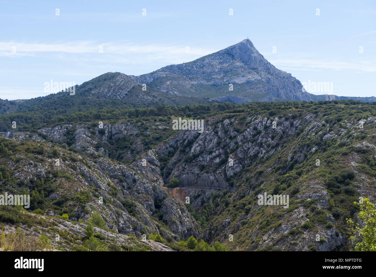 Mont Sainte Victoire Cezanne High Resolution Stock Photography and ...