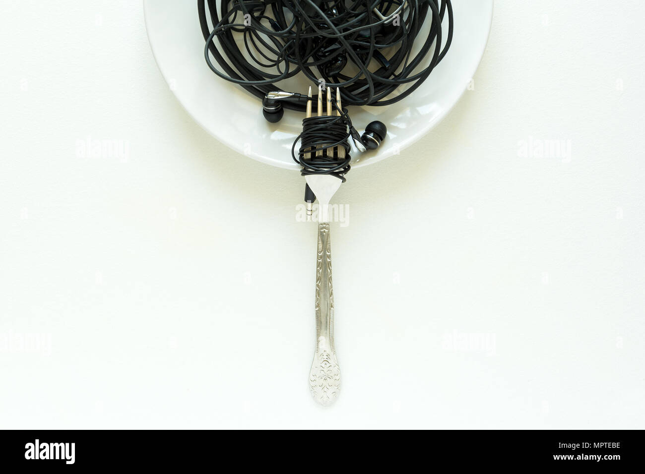 Cable spaghetti hi-res stock photography and images - Alamy