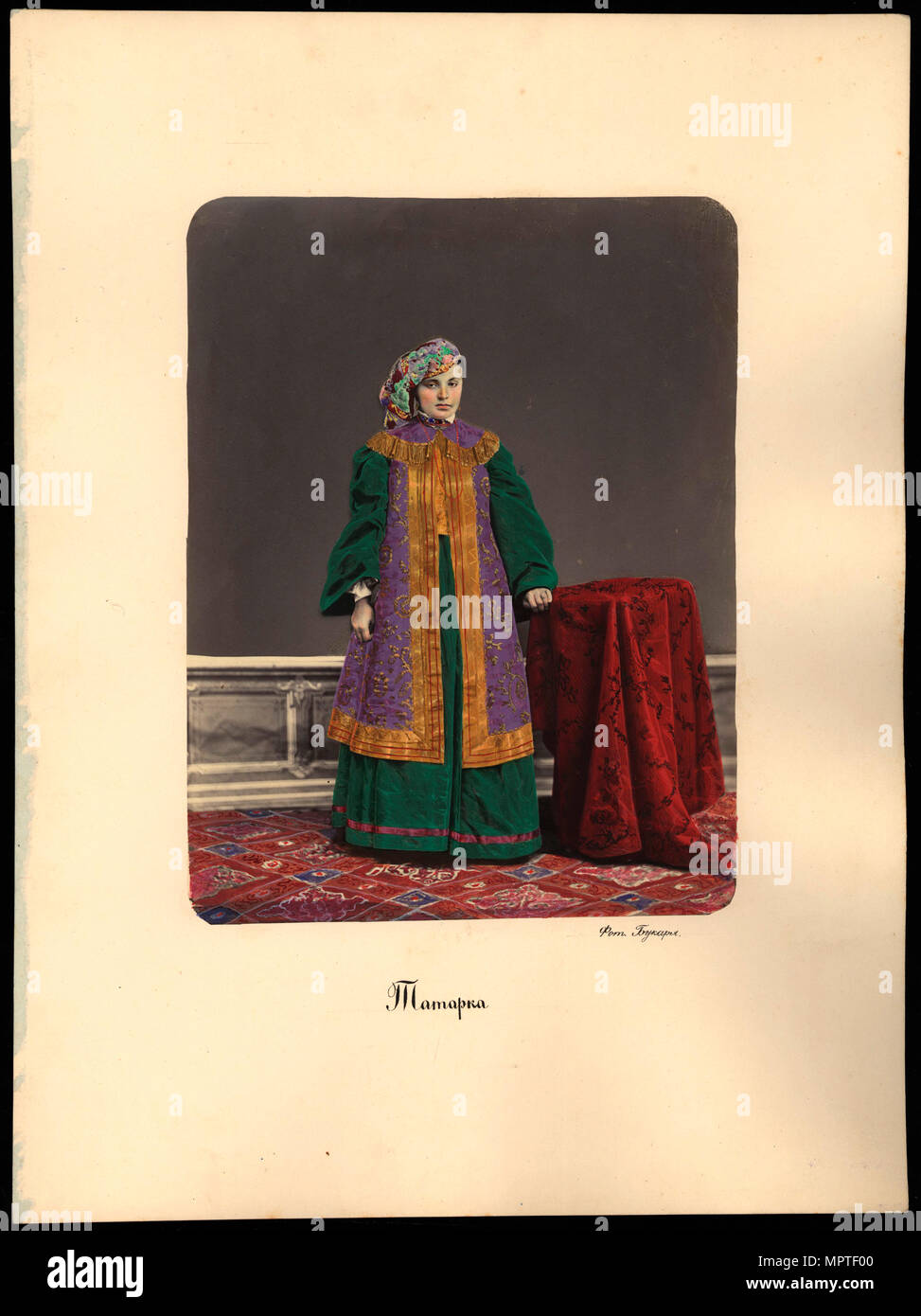 Tatar traditional costume hi-res stock photography and images - Alamy