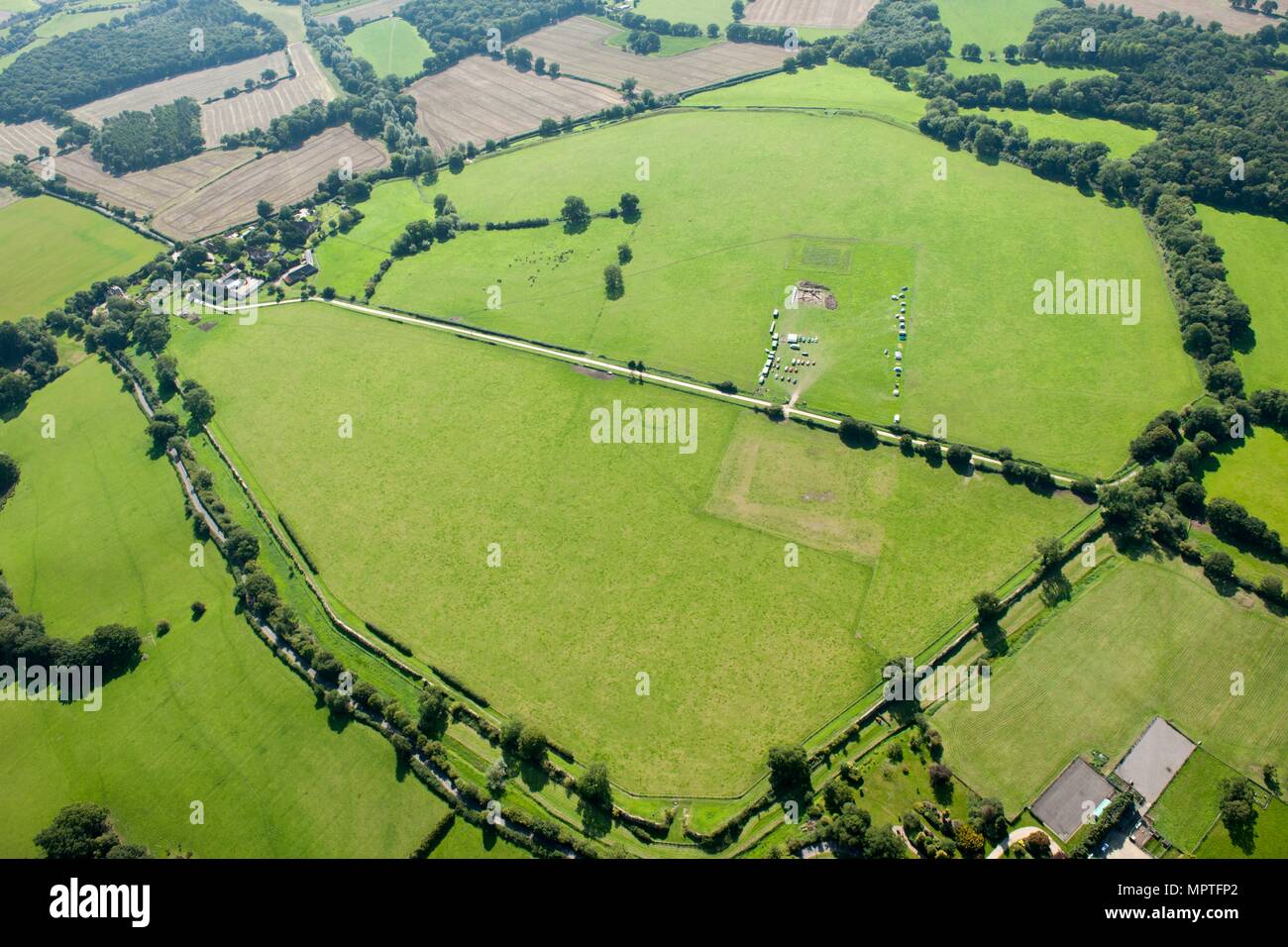 Calleva Roman Town, Silchester, Hampshire, 2015. Artist: Damian Grady ...
