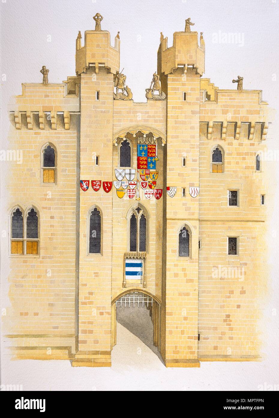 15th century coat of arms hi-res stock photography and images - Alamy