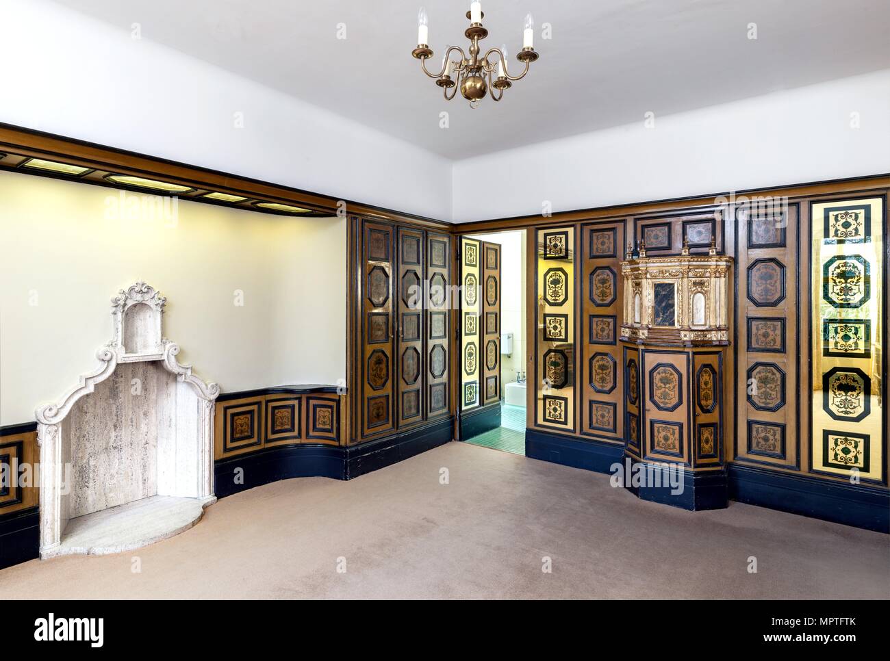 Venetian Suite, Eltham Palace, Greenwich, London, c2015. Artist: Chris ...