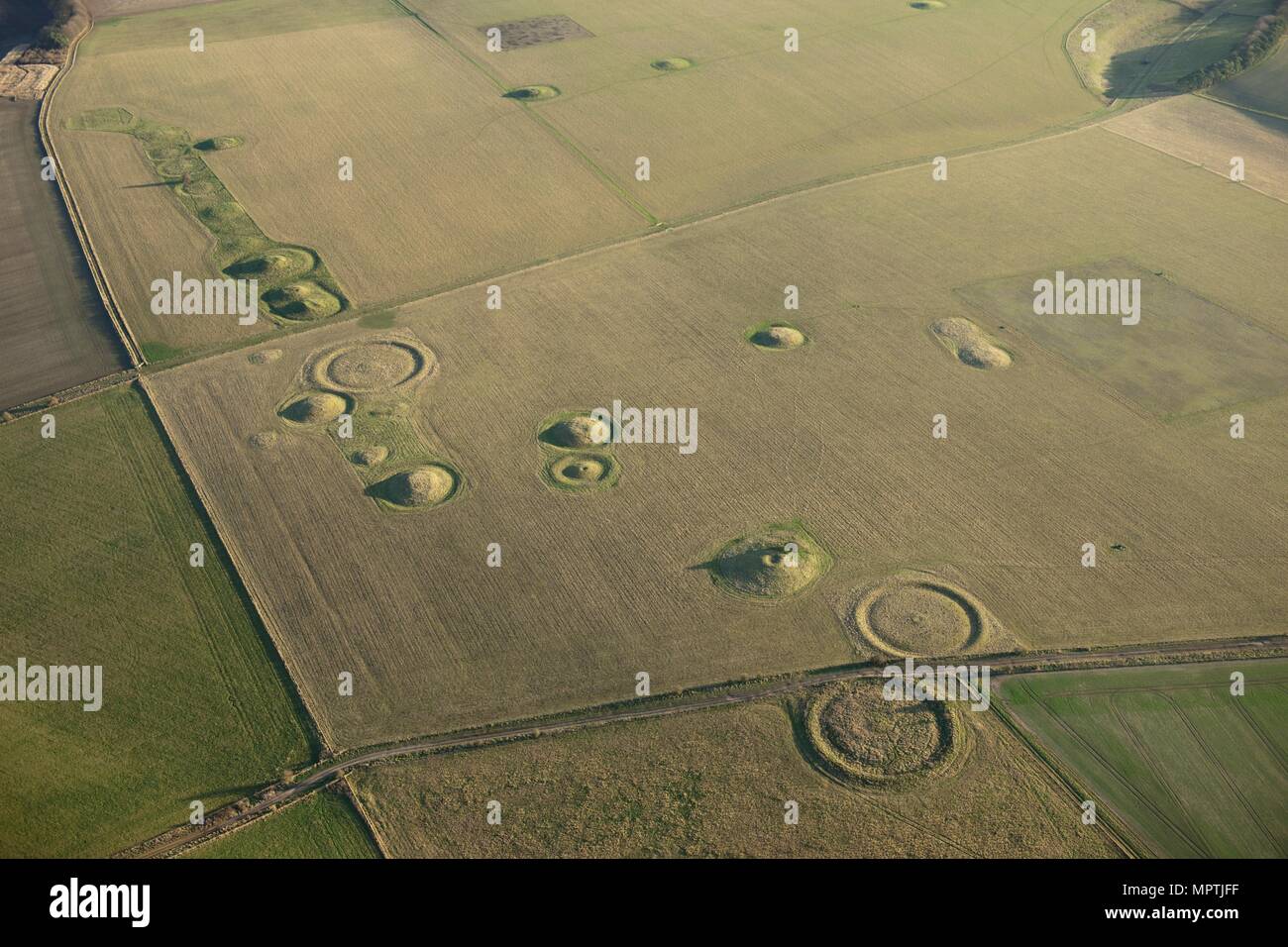 Normanton Down barrow cemetery, near Stonehenge, Wiltshire, c2012 ...