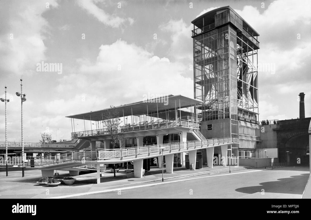 New School Pavilion, Festival of Britain, South Bank, Lambeth, London ...