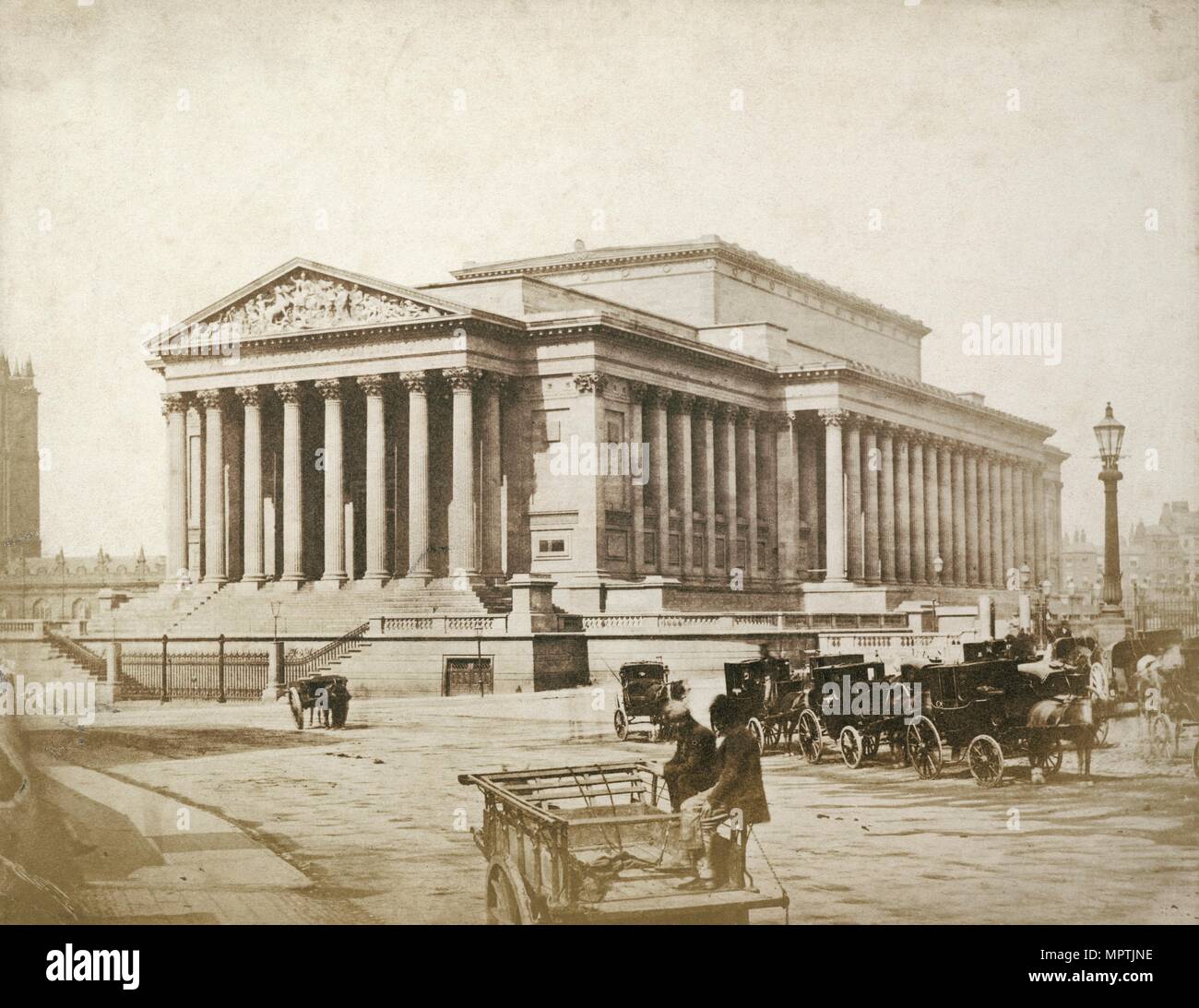 St George's Hall, St George's Plateau, Liverpool, 1854-1855. Artist ...