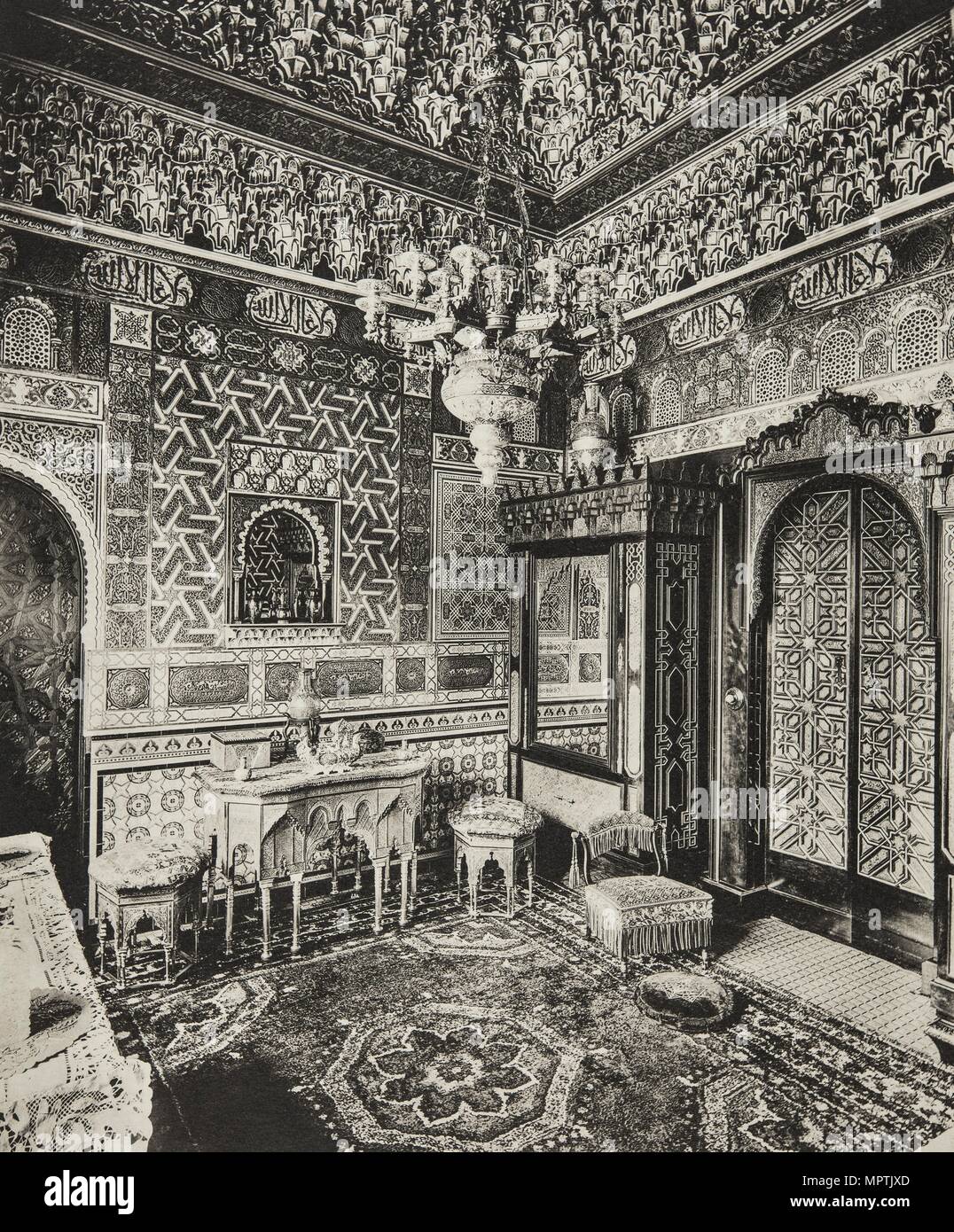 Dressing room, Franks Hall, Horton Kirby, Kent, 1894. Artist: Charles ...