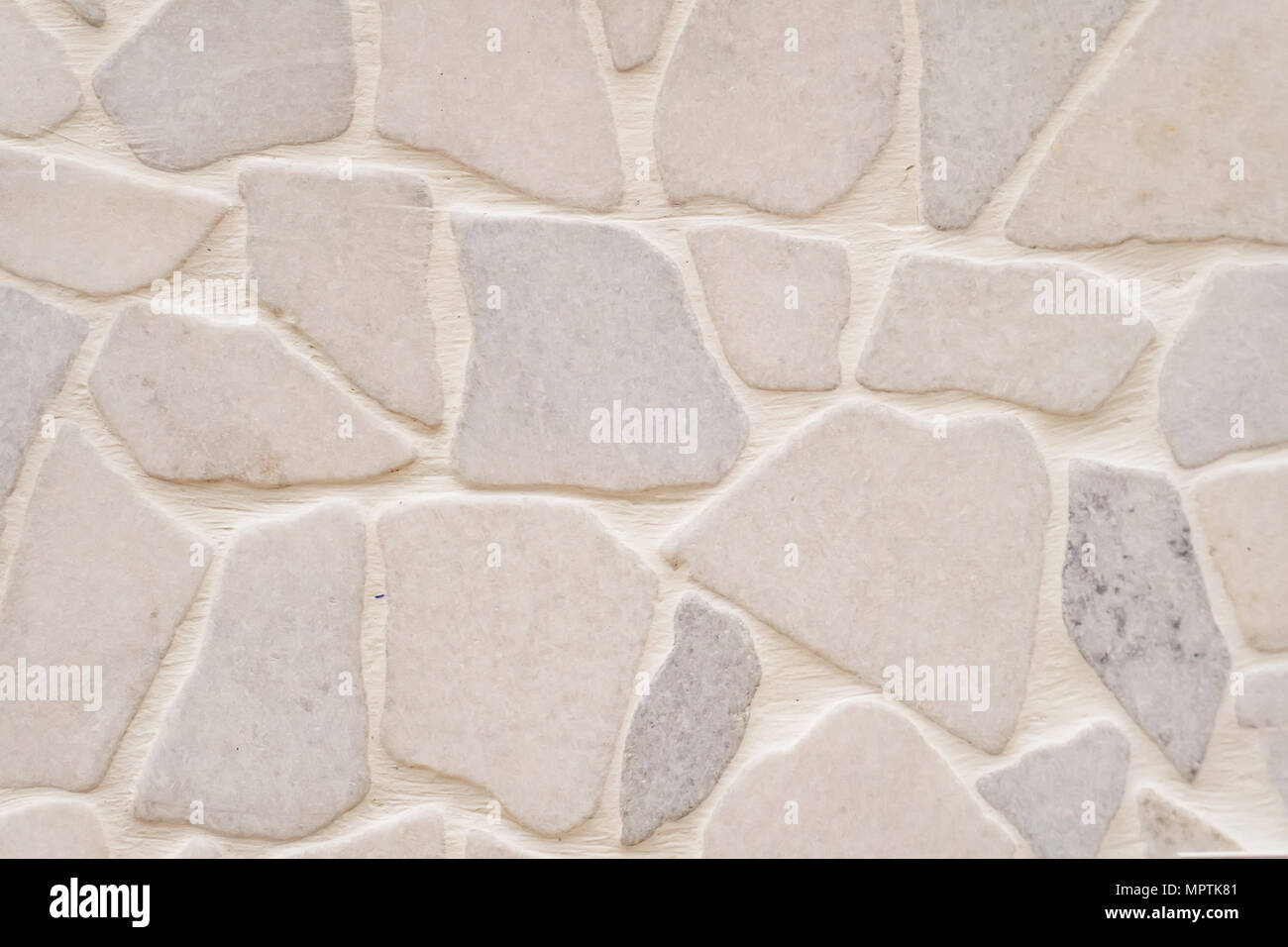 white vintage ceramic tiles wall decoration. Mosaic pattern for design ...