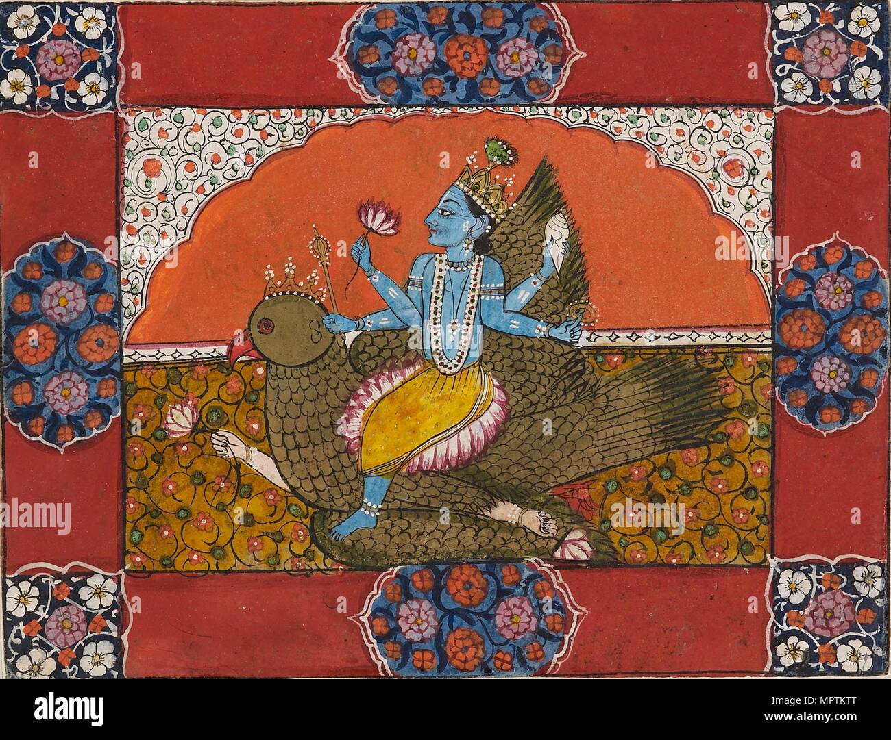 Vishnu on garuda hi-res stock photography and images - Alamy