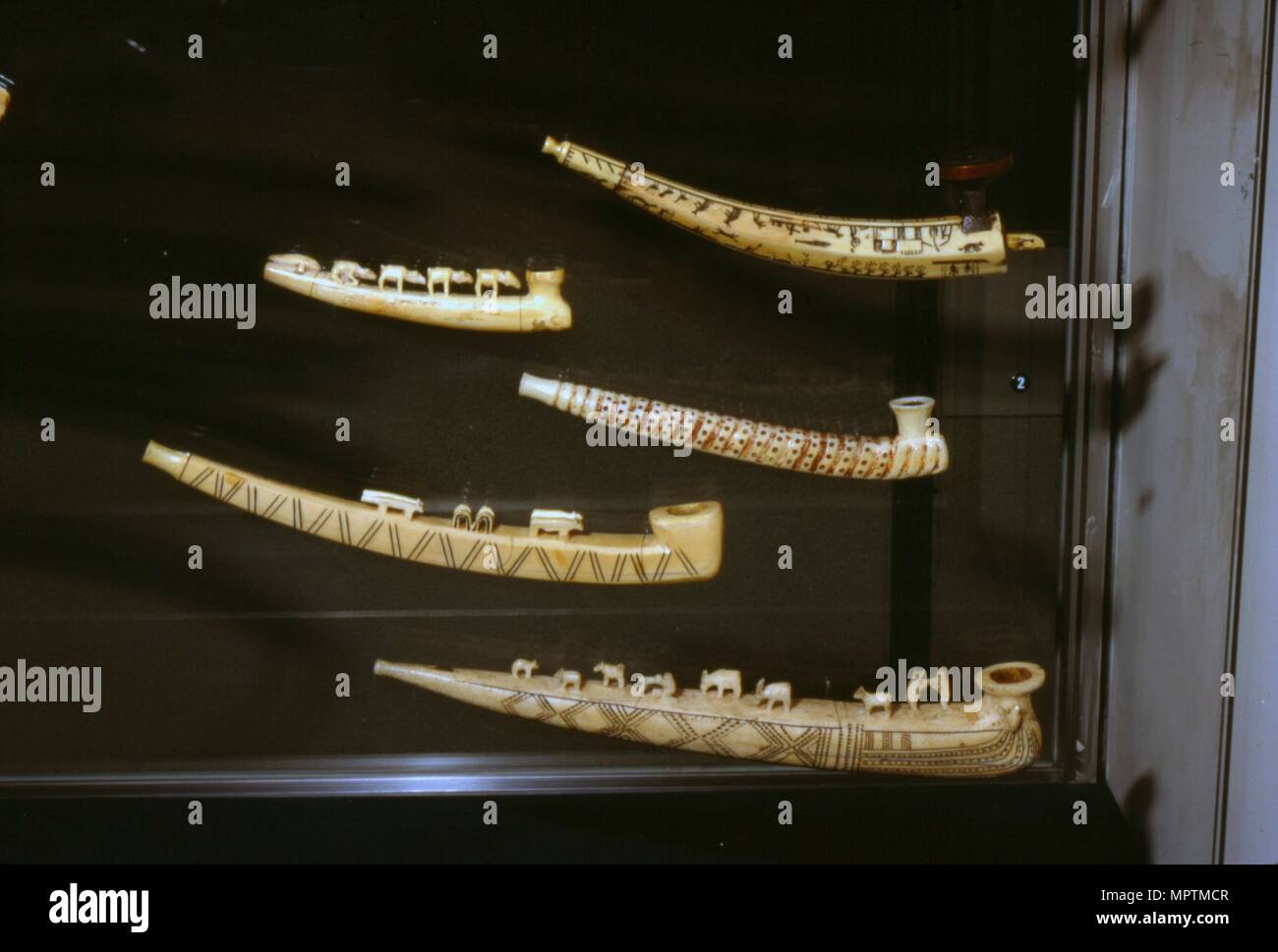 Eskimo Carving, Ivory Tobacco Pipes, Alaska and Canada, 19th Century ...