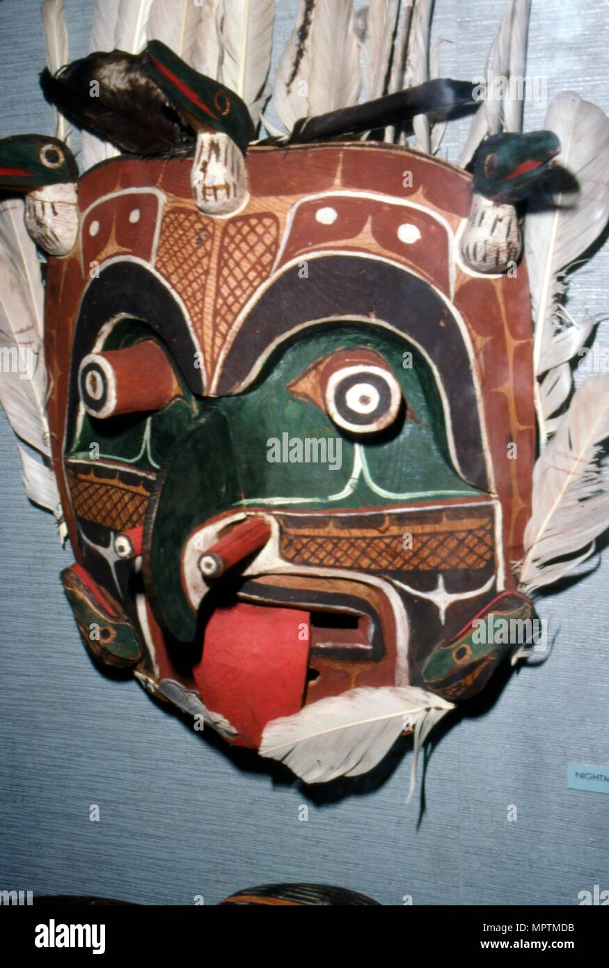Spirit of the Earthquake, Nootka Mask, Pacific Norwest Coast American ...