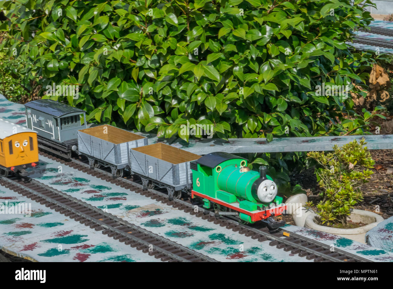 Model railway village hi-res stock photography and images - Alamy