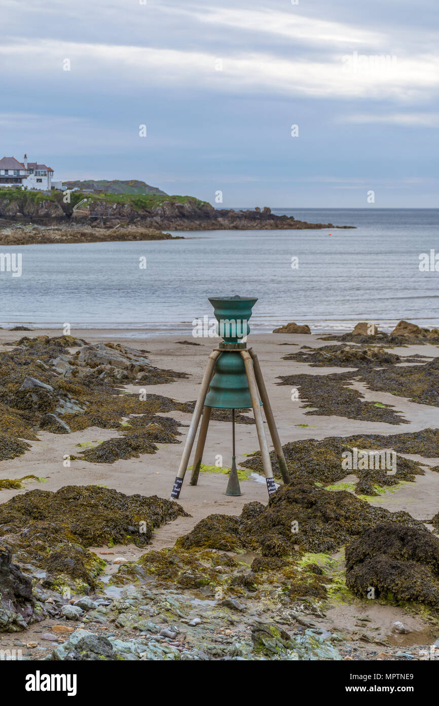 Wales traeth mawr beach tidal hi-res stock photography and images - Alamy