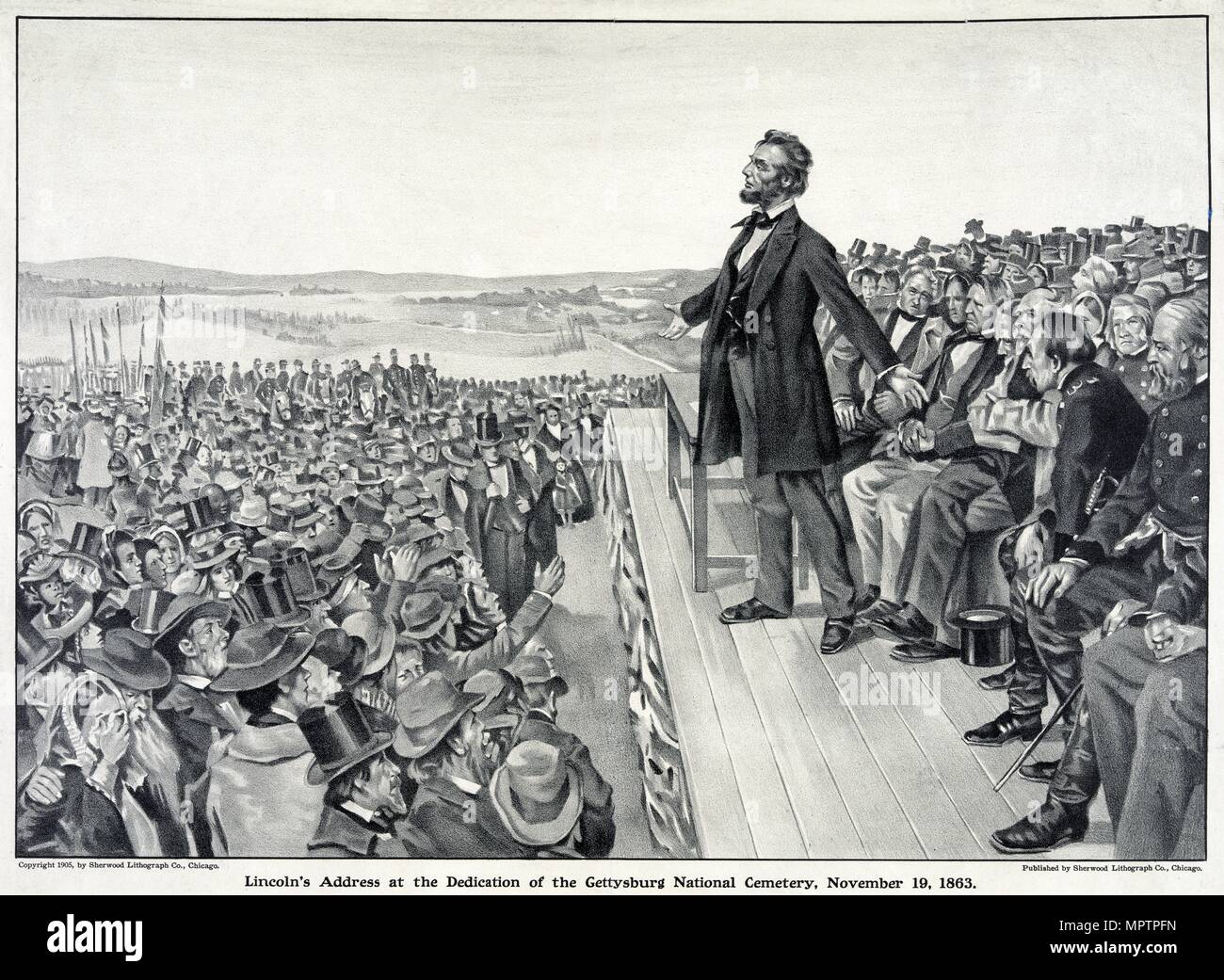 Lincoln's Address at the dedication of the Gettysburg National Cemetery ...