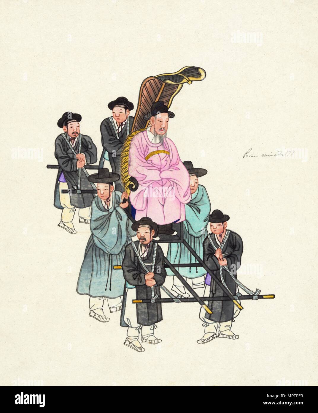 Palanquin bearers hi-res stock photography and images - Alamy