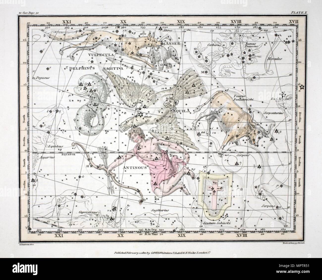 Constellations arrow hi-res stock photography and images - Alamy