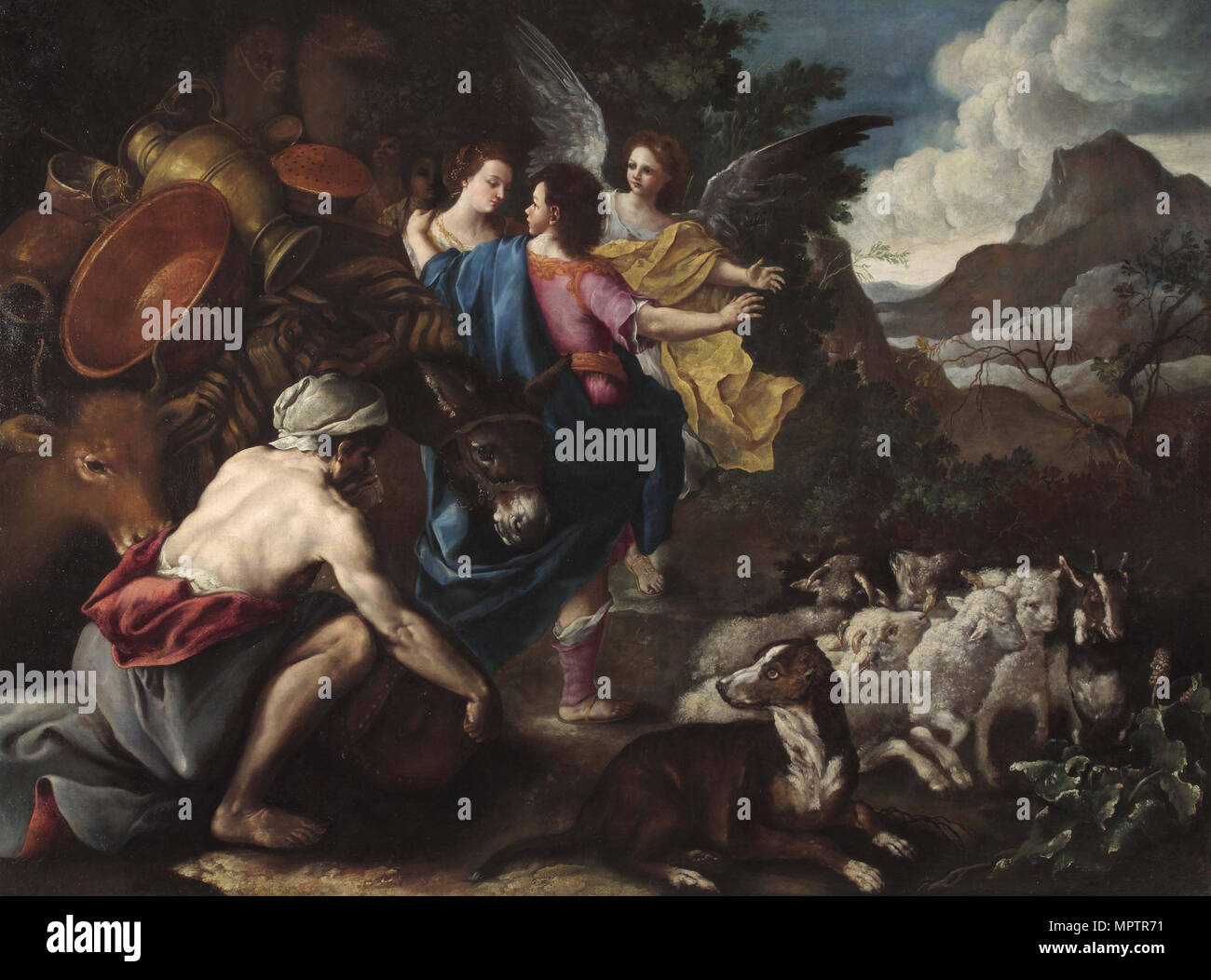 Jacob rachel at the well hi-res stock photography and images - Alamy