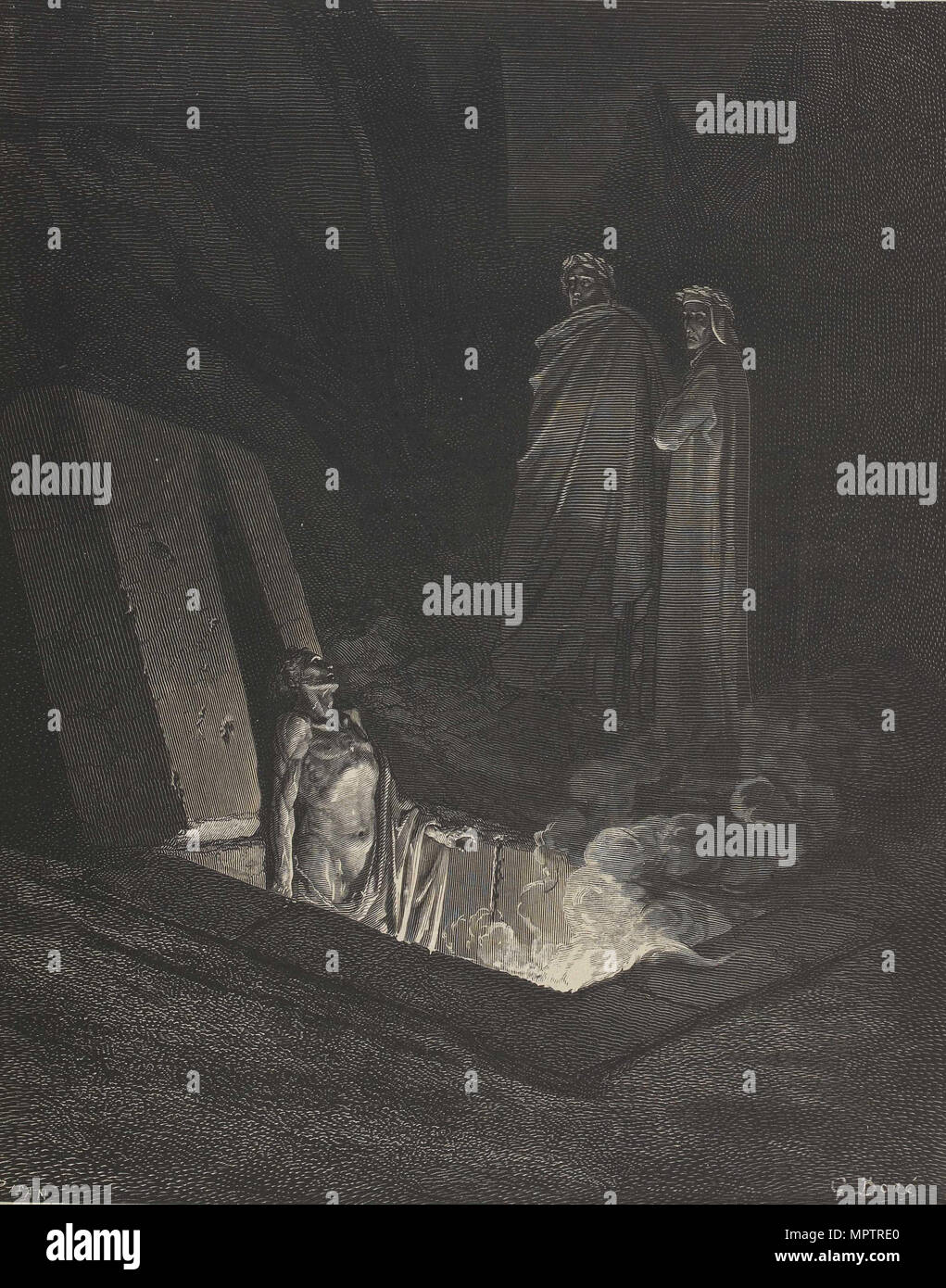 Inferno dante gustave dore hi-res stock photography and images - Alamy