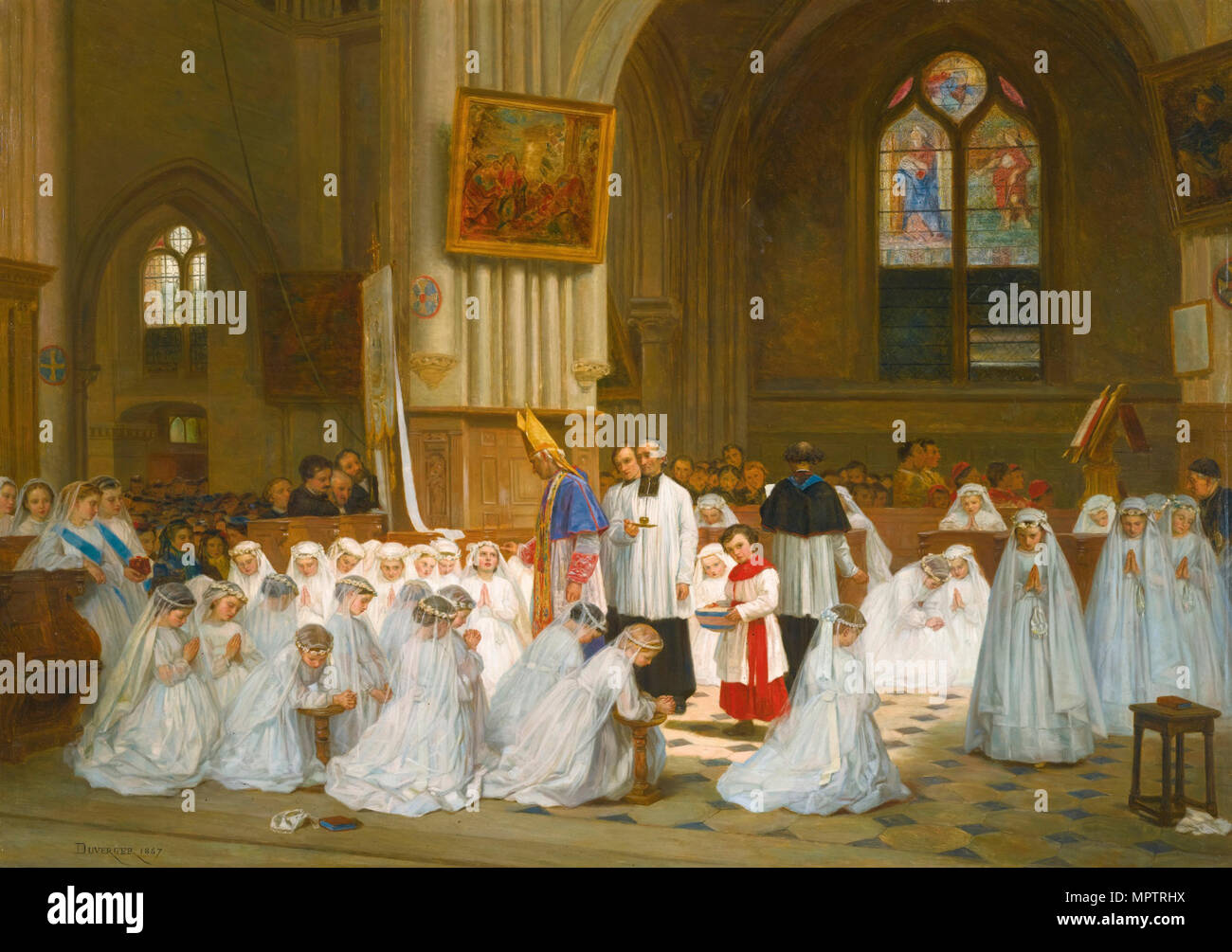 Confirmation lutheran church hi-res stock photography and images - Alamy