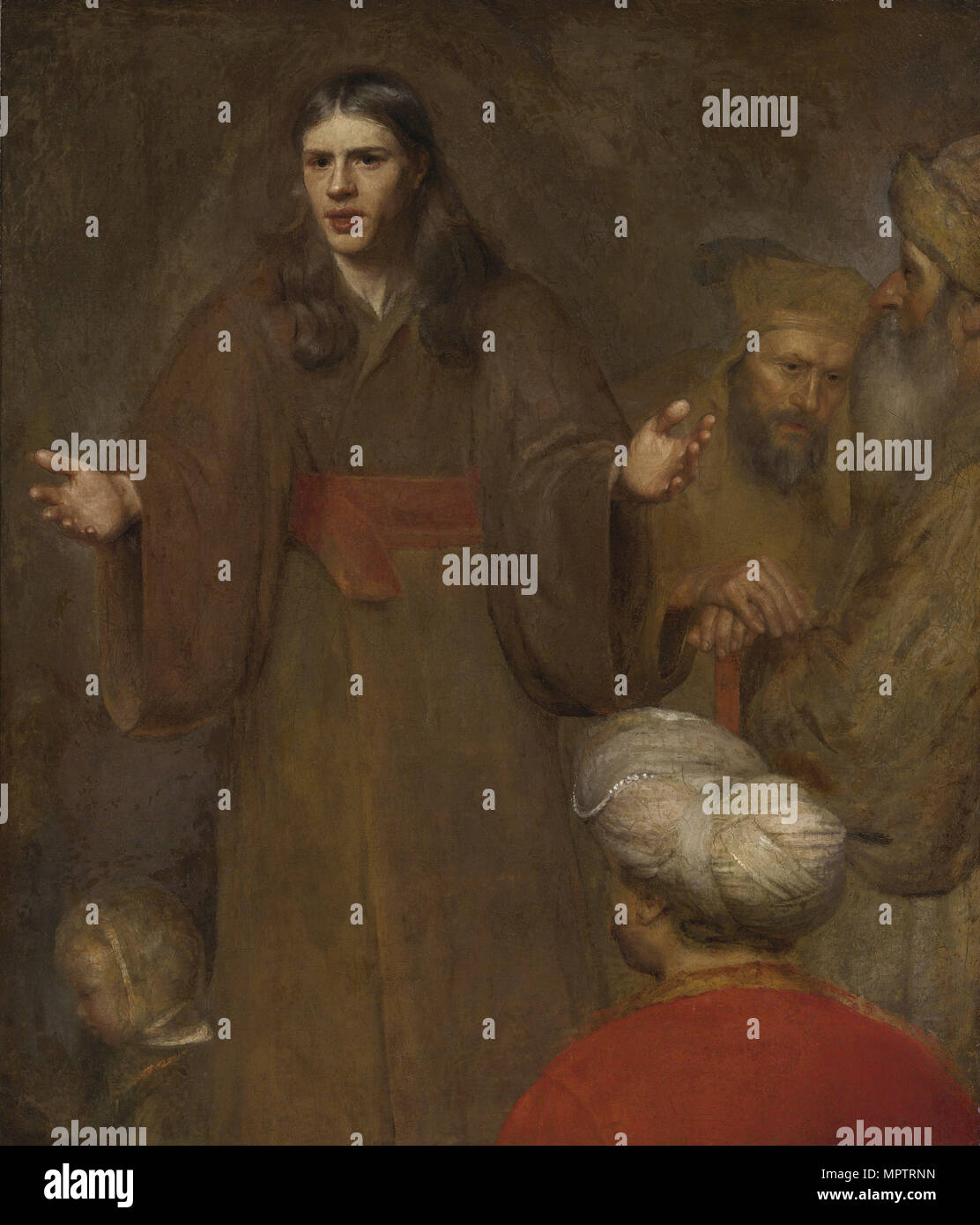 Christ blessing the children art hi-res stock photography and images - Alamy