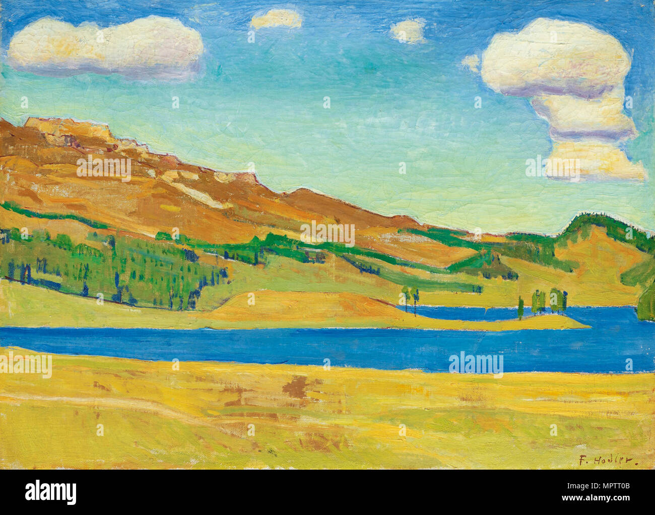 Ferdinand hodler lake hi-res stock photography and images - Alamy