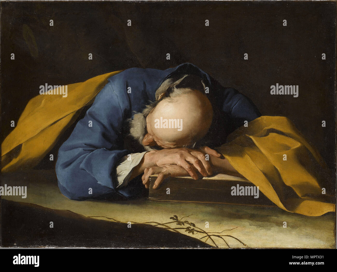 Saint Peter Sleeping Stock Photo - Alamy