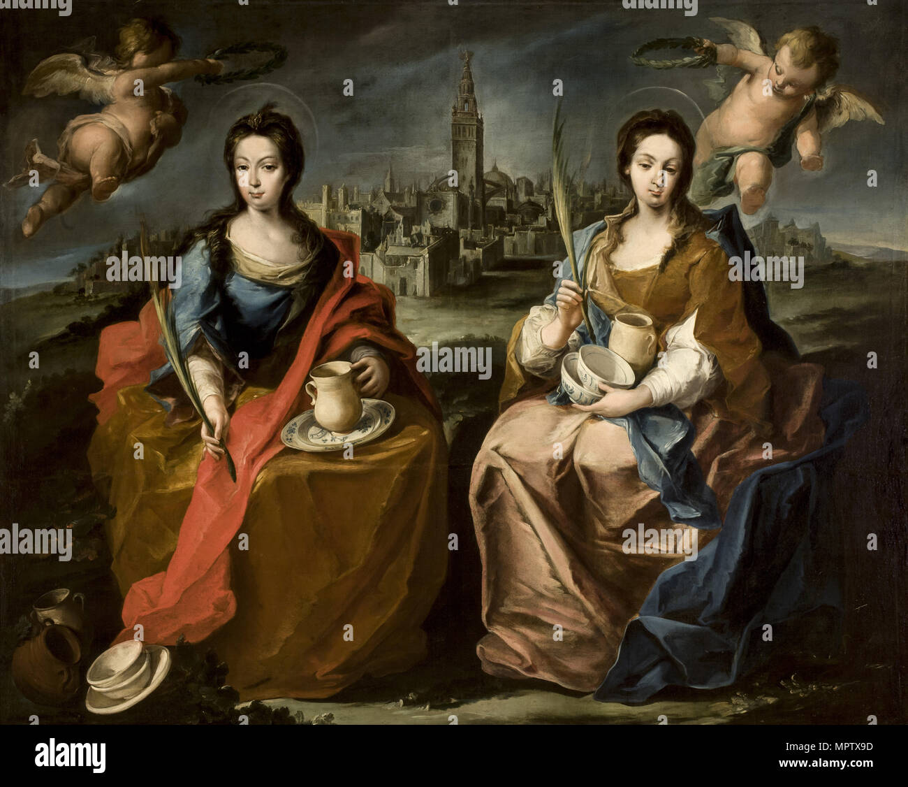 Saints Justa and Rufina Stock Photo - Alamy