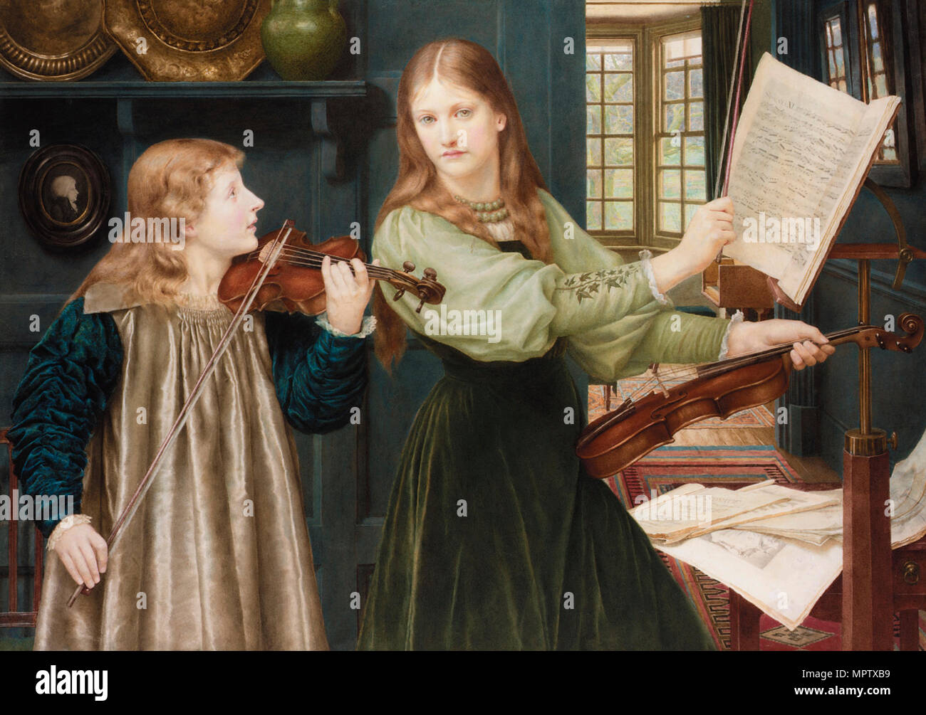 The duet painting hi-res stock photography and images - Alamy