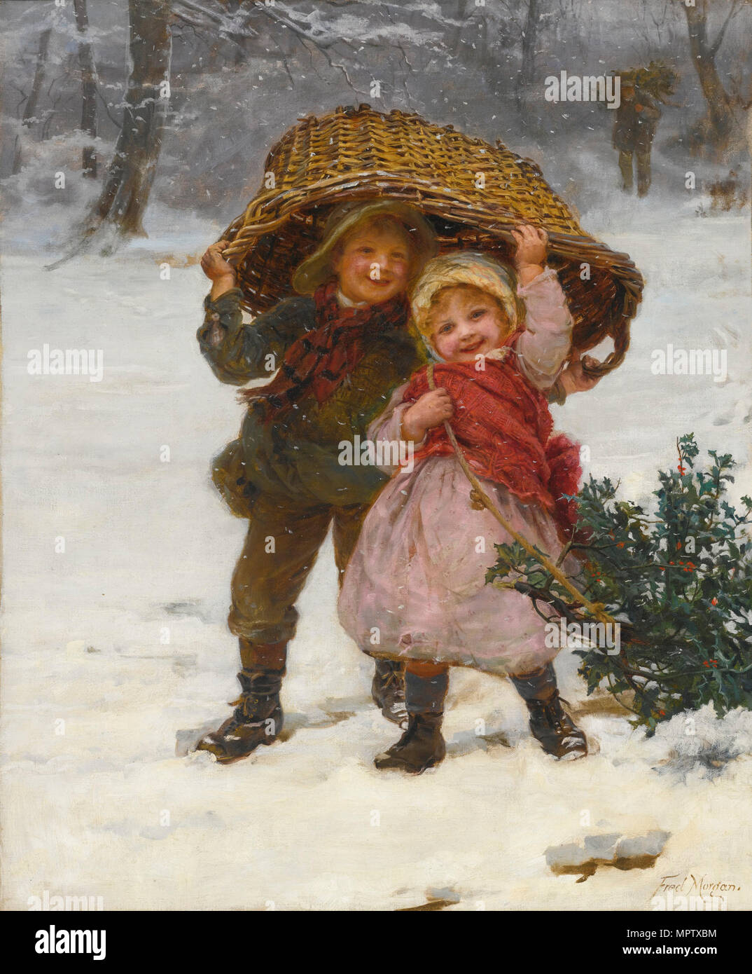 Yuletide painting hi-res stock photography and images - Alamy