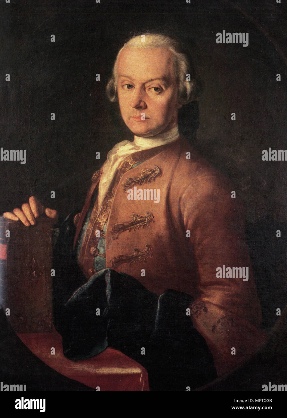 Portrait of Leopold Mozart (1719-1787 Stock Photo - Alamy
