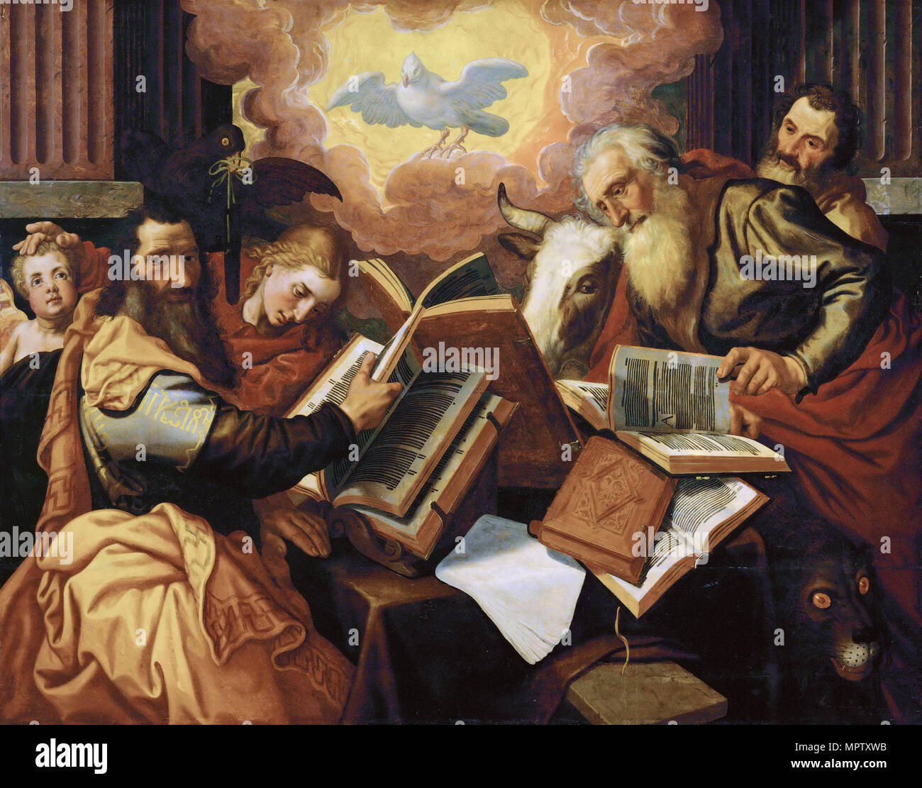 The Four Evangelists Stock Photo - Alamy