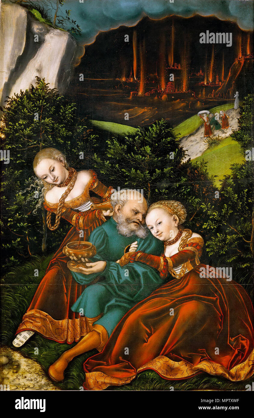Lots Children By His Daughters – Lot And His Daughters Bible – QTOY