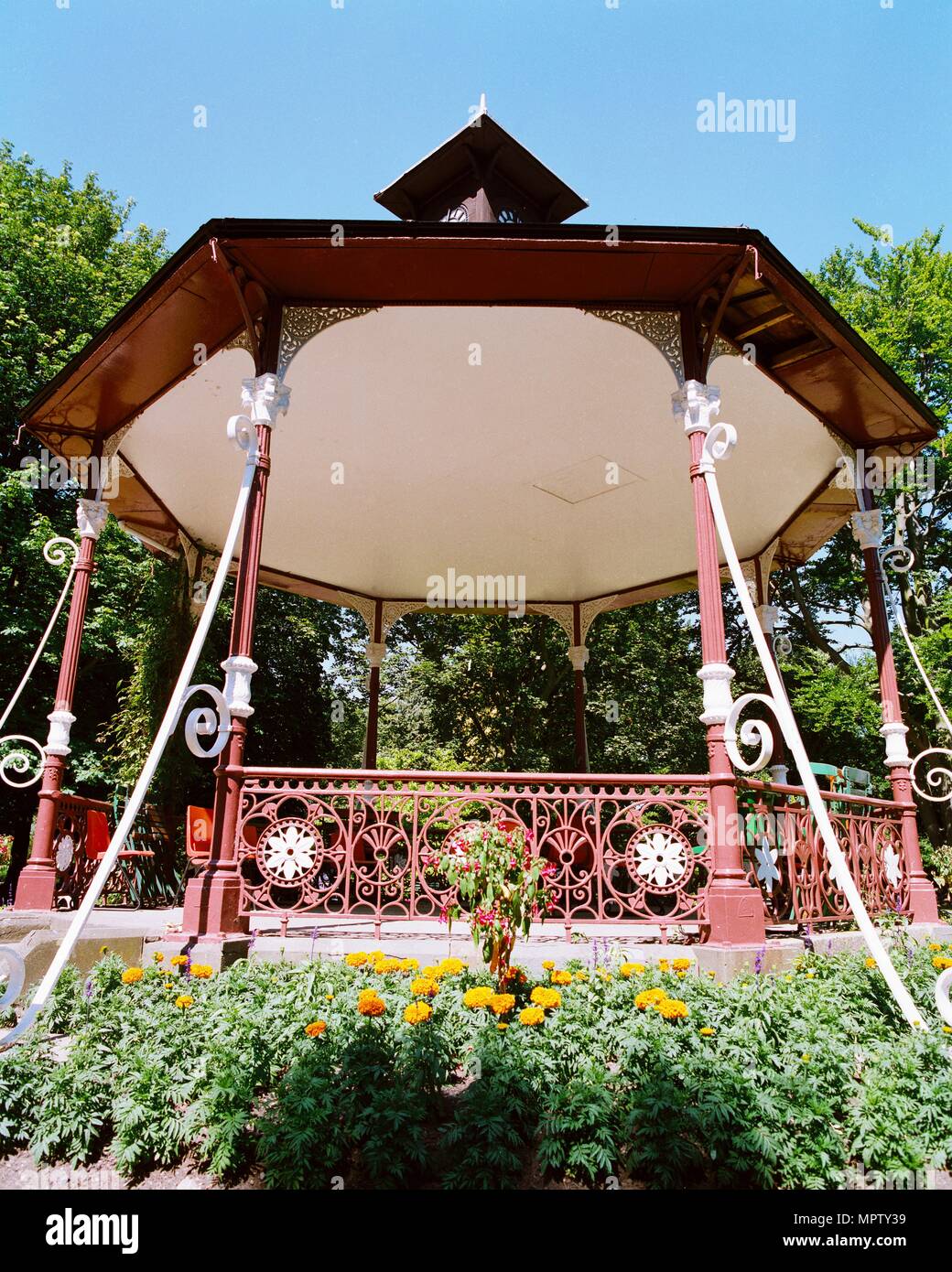 Bandstand, Town Gardens, Old Town, Swindon, Wiltshire, 2006. Artist ...