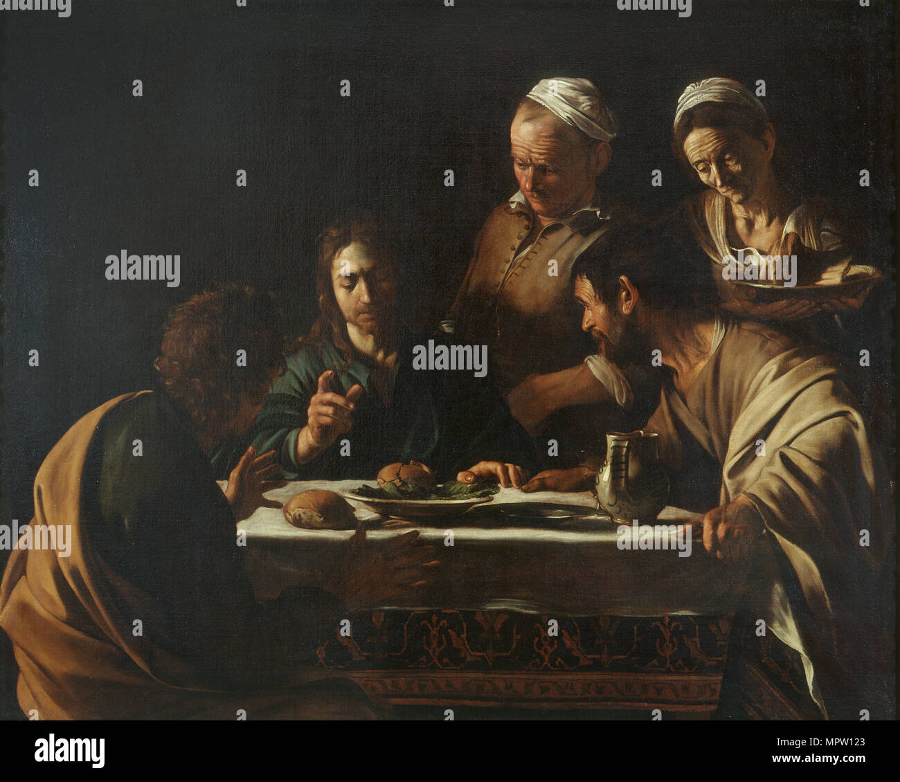 Supper at emmaus caravaggio hi-res stock photography and images - Alamy