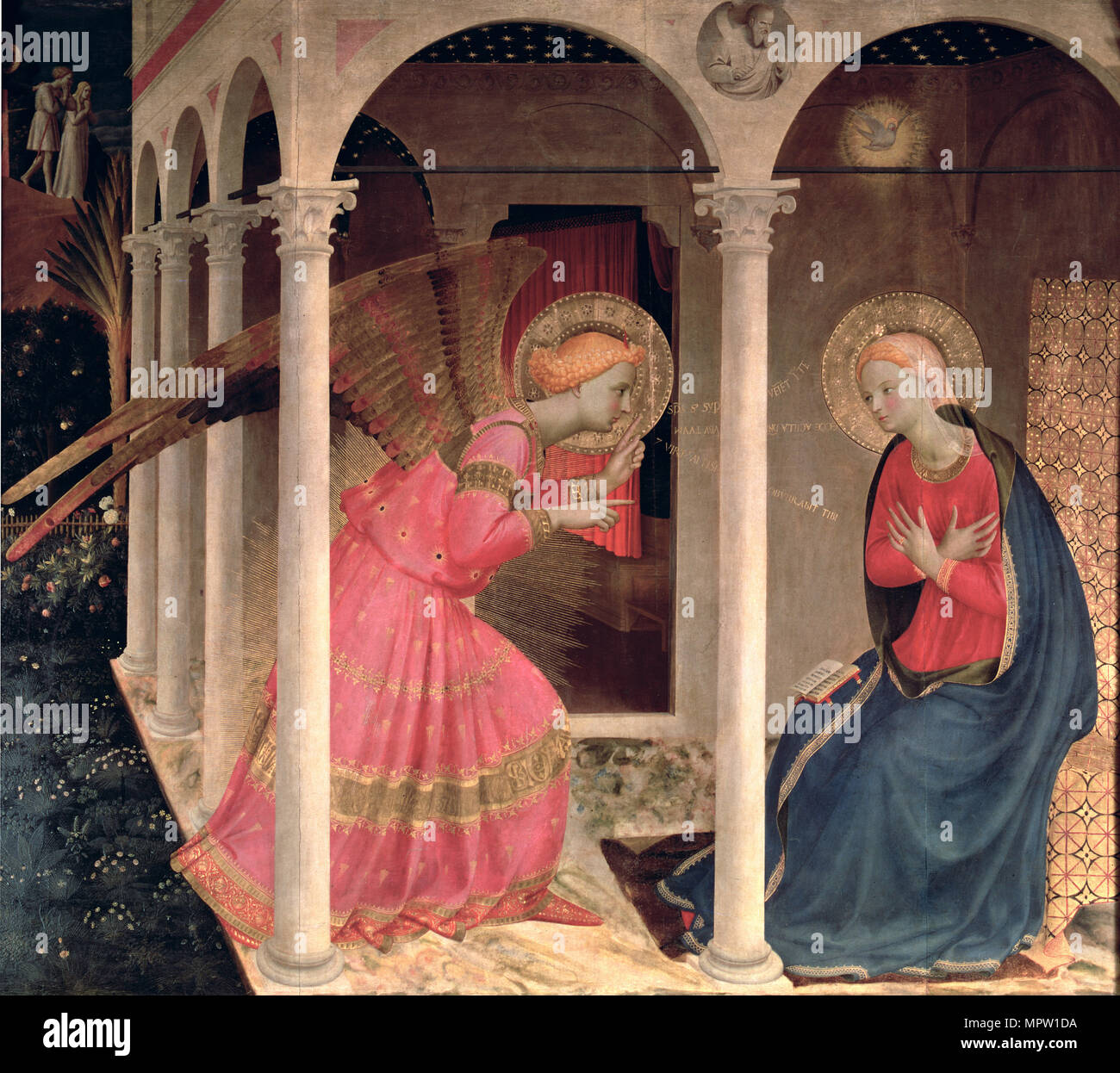 Fra angelico the annunciation hi-res stock photography and images - Alamy