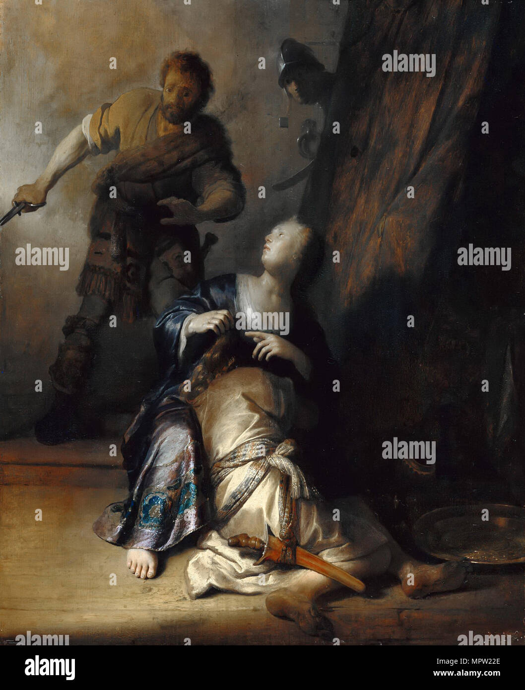 Samson and Delilah, 1628 Stock Photo - Alamy